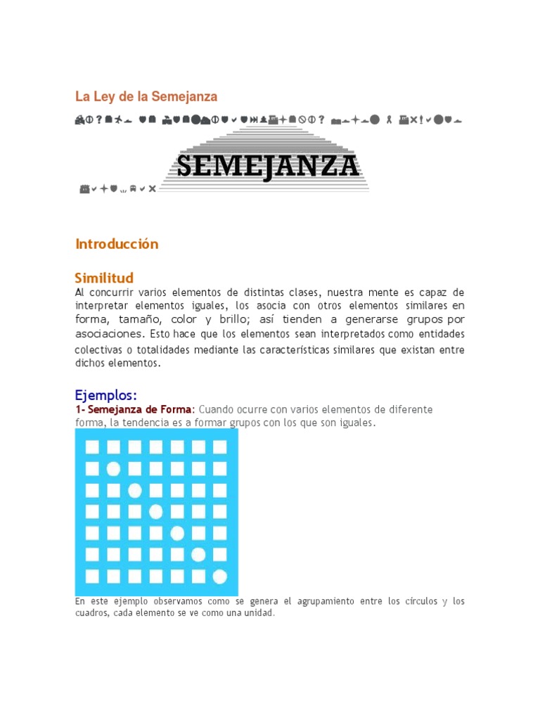 Ley de Similitud | Color | Función (Matemáticas)