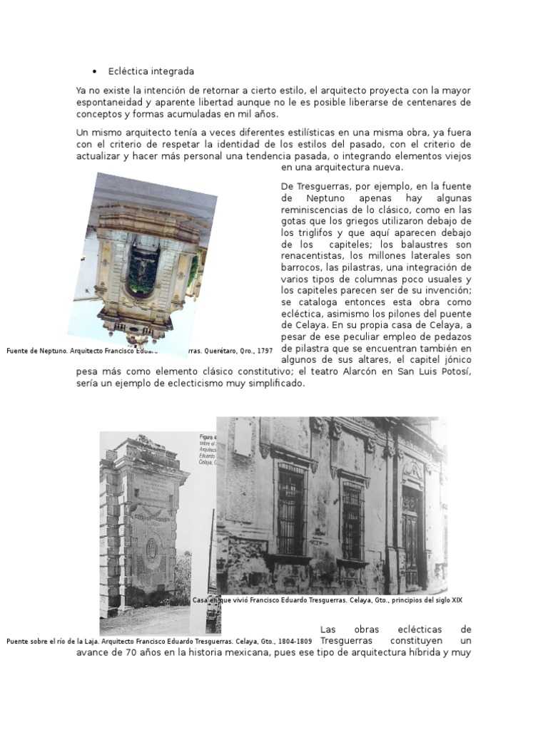 Eclecticismo arquitectónico en México | PDF | Arquitectura gótica | México