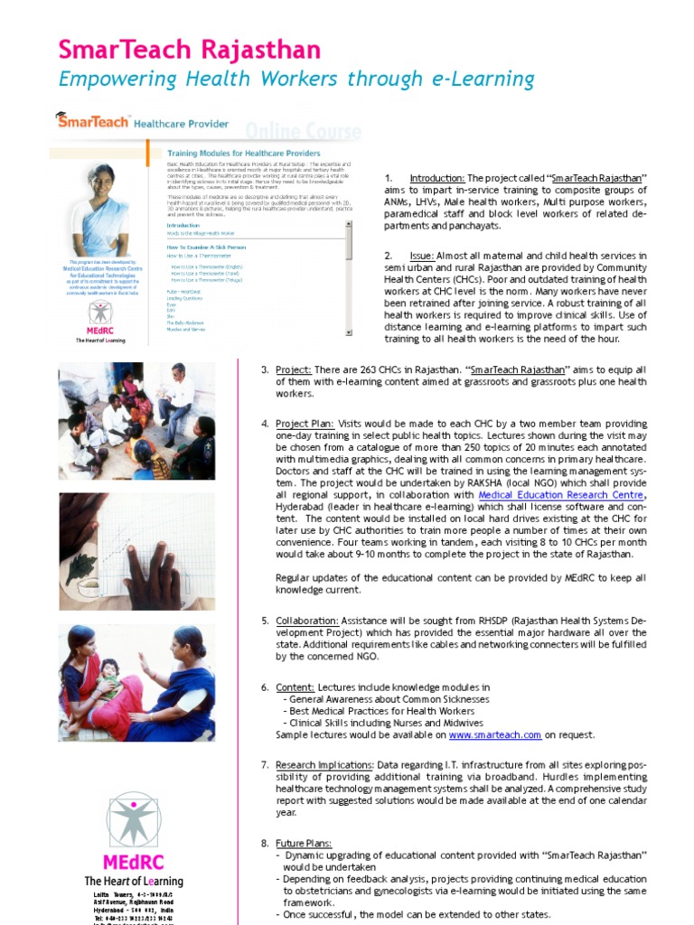 PHC Poster | PDF | Educational Technology | Health Professional