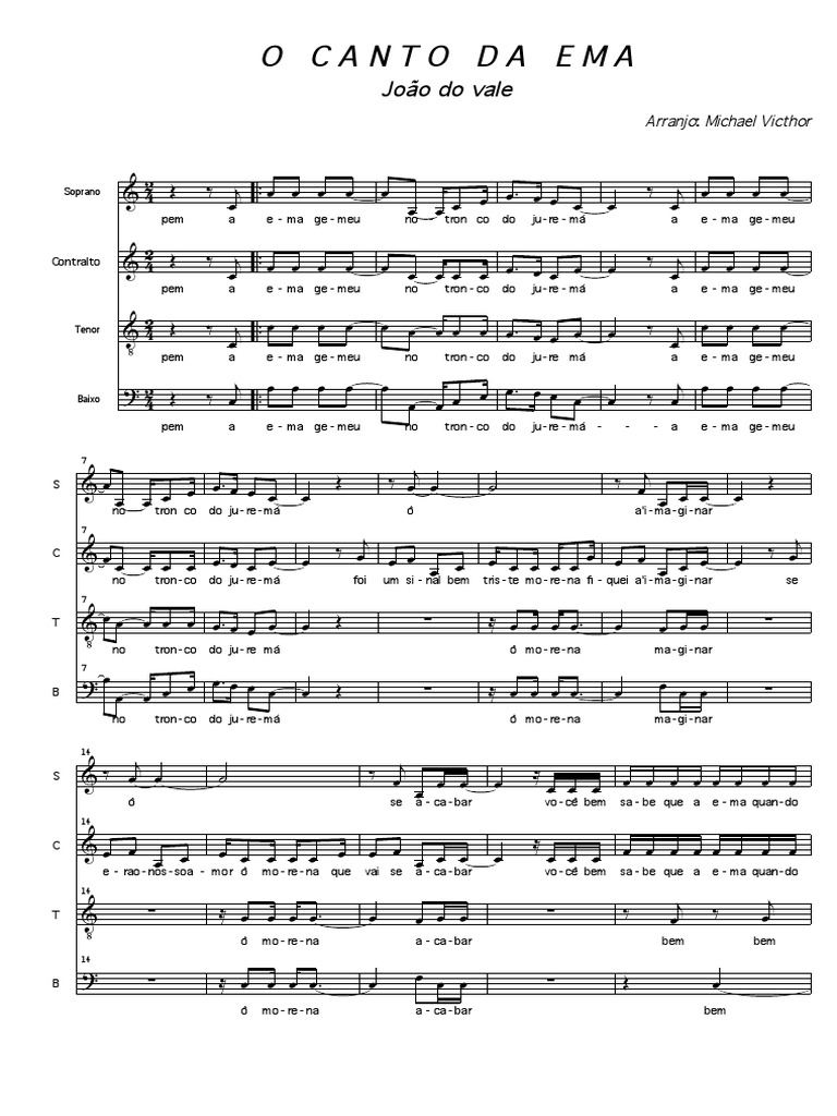 O Canto Da Ema PDF | PDF