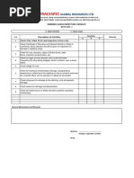 Chain Block Inspection Checklist Form | PDF