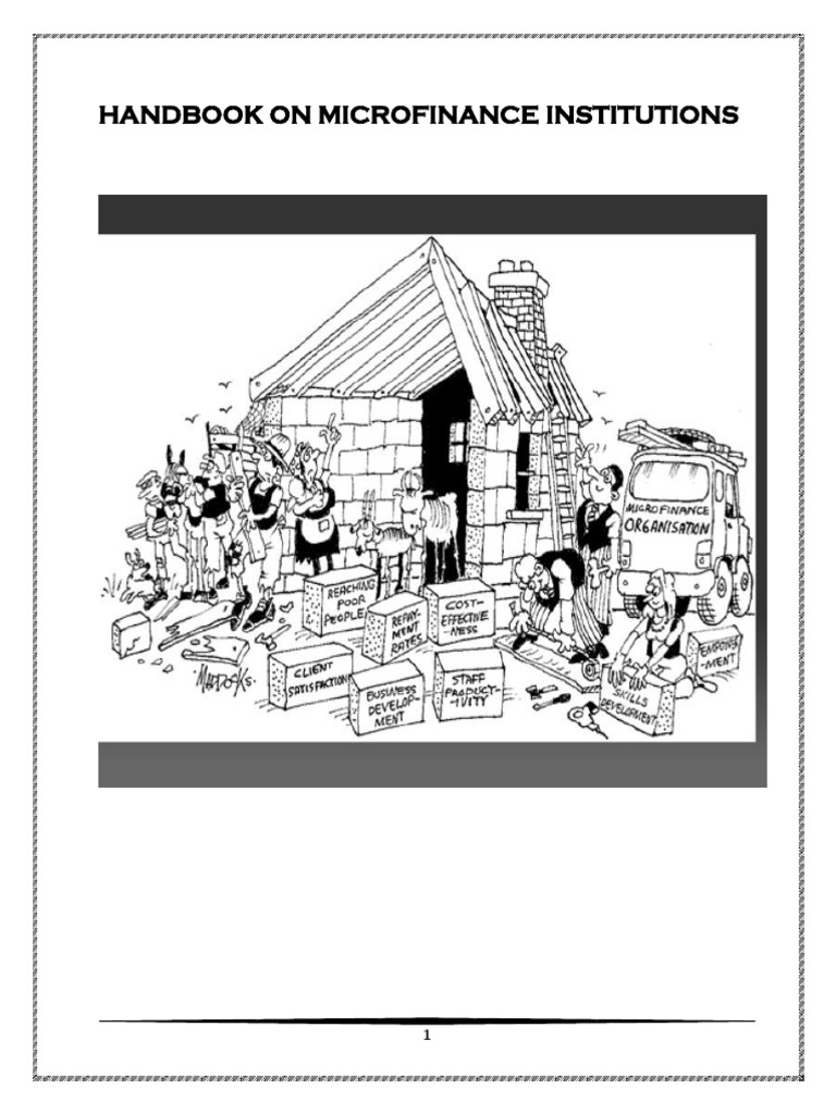 8.handbook On Microfinance Institutions | Download Free PDF ...