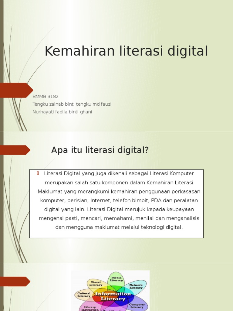 Kemahiran Literasi Digital | PDF
