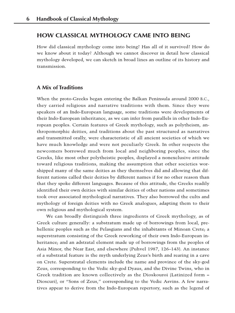 An Outline of the Development and Transmission of Classical Greek ...