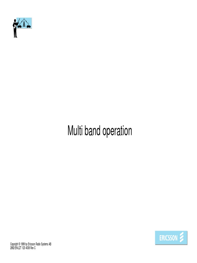 Multi Band Operation: 2882-EN/LZT 123 4038 Rev C | PDF | Gsm | Radio Resource Management
