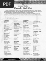 Spell Casting Classes Full Caster Spell Sheet | PDF | Fantasy ...