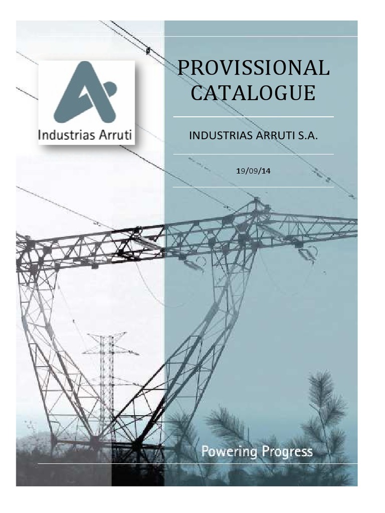 Catalogo Prov Industrias Arruti en | PDF | Screw | Galvanization