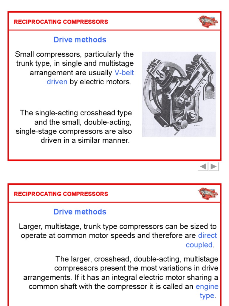 Reciprocating Compressors 2 | PDF | Gas Compressor | Piston