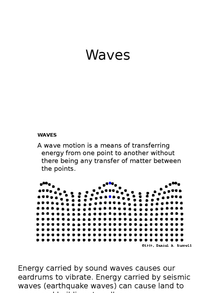 Waves | PDF | Lens (Optics) | Waves
