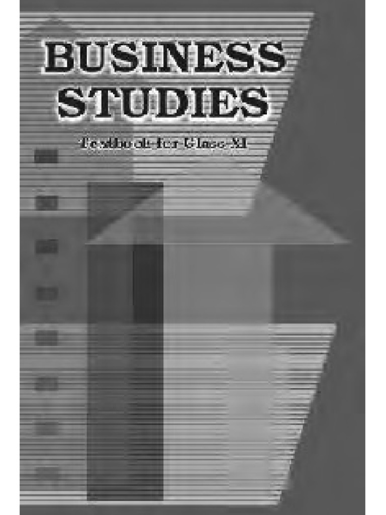 NCERT Class 11 Business Studies PDF | PDF | Profit (Accounting) | Risk