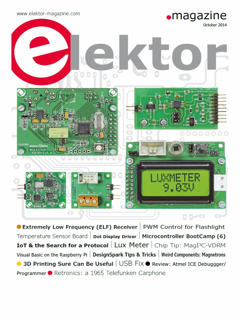 Elektor Electronics 2014-10 | PDF