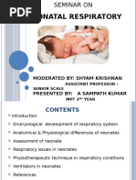 Neonatal Lung Development Insights | PDF | Lung | Hemoglobin