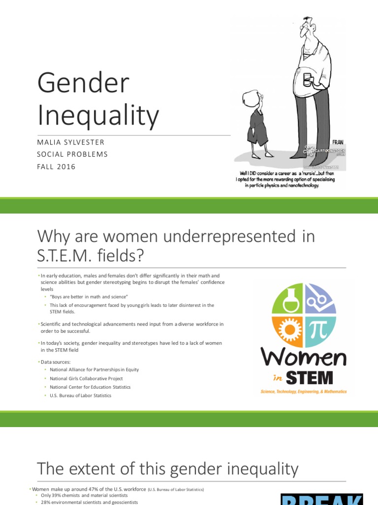 Gender Inequality | PDF | Science, Technology, Engineering, And ...