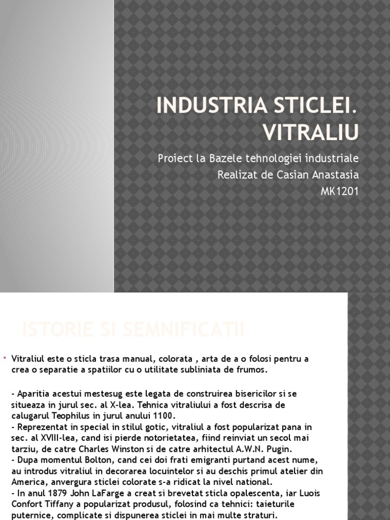 Vitraliu | PDF