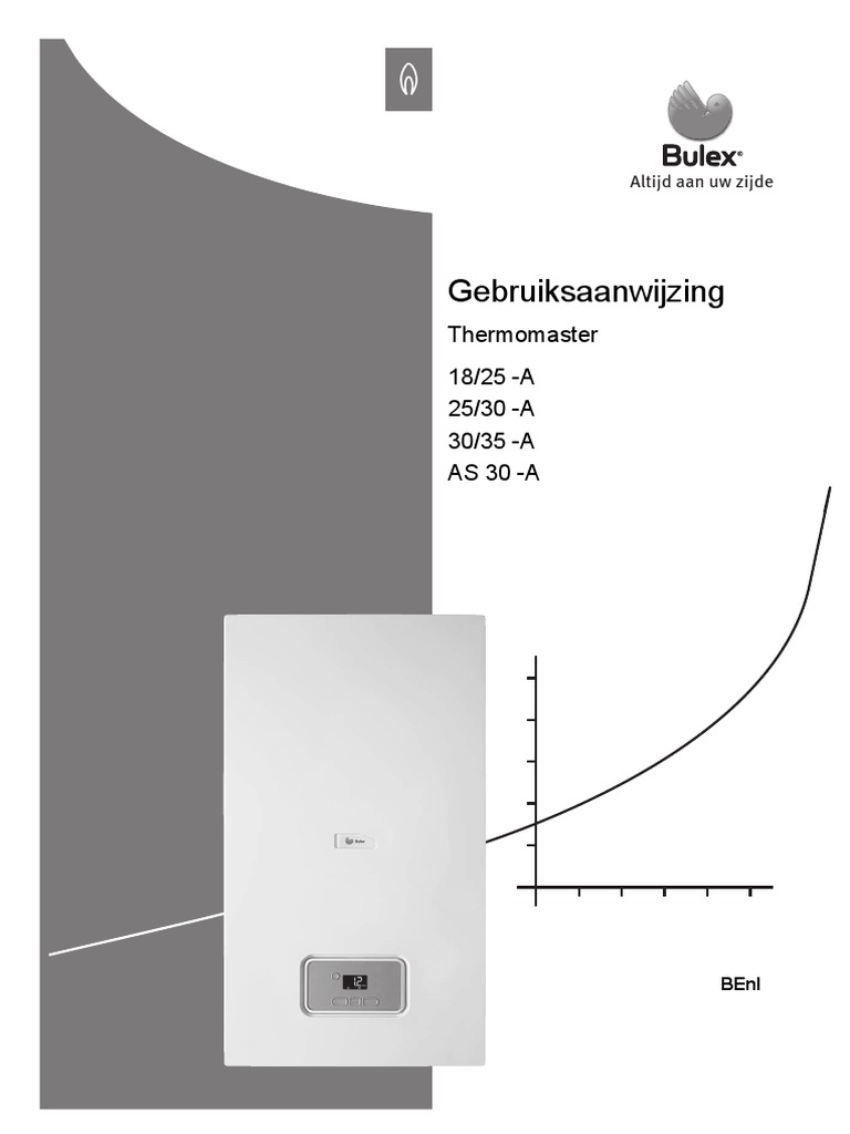 Gebruikshandleiding Thermomaster 18 25 A e Be 30 35 A e Be As 30 A e ...