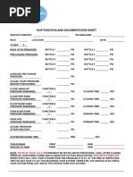 BOP Function Test Procedures and Data | PDF | Geotechnical Engineering ...