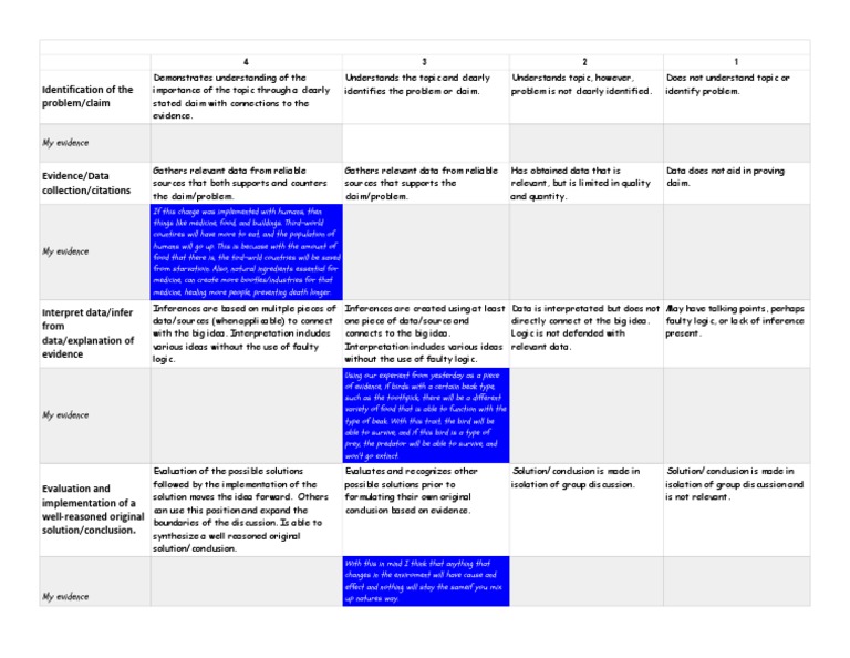 11 2f30 Science Assessed Thinking 2fdiscussion Rubric - Blake Jewell ...