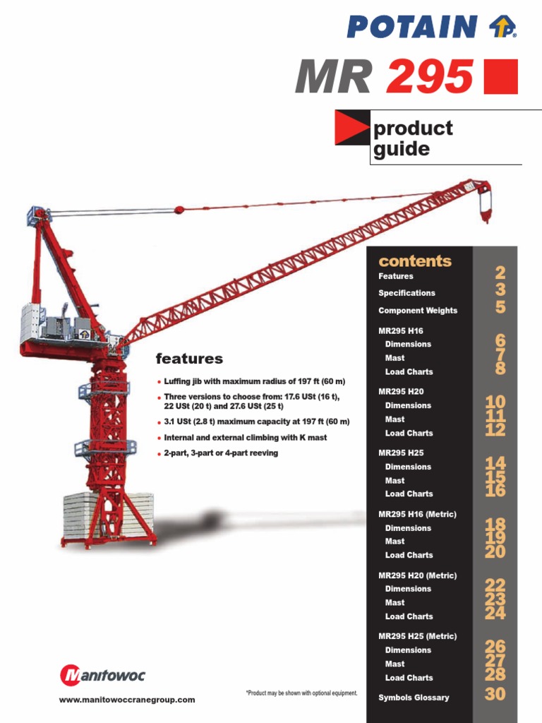 MR295 | PDF | Horsepower | Manufactured Goods