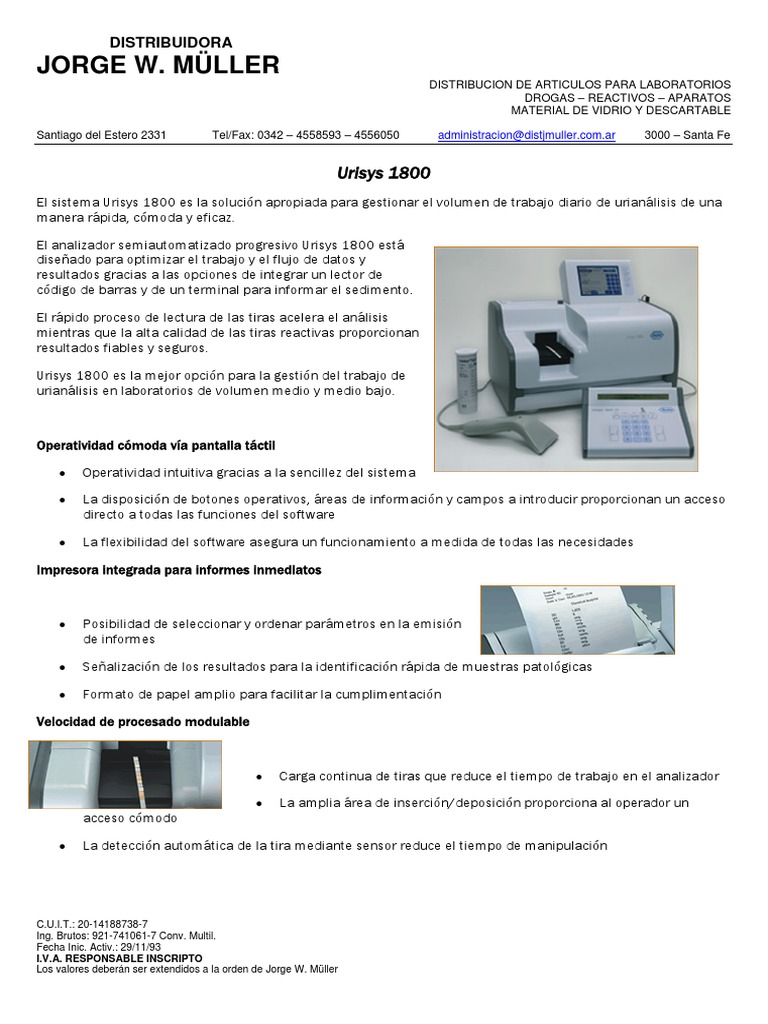 Cobas U411-Urisys1800 | PDF | Pantalla táctil | Software