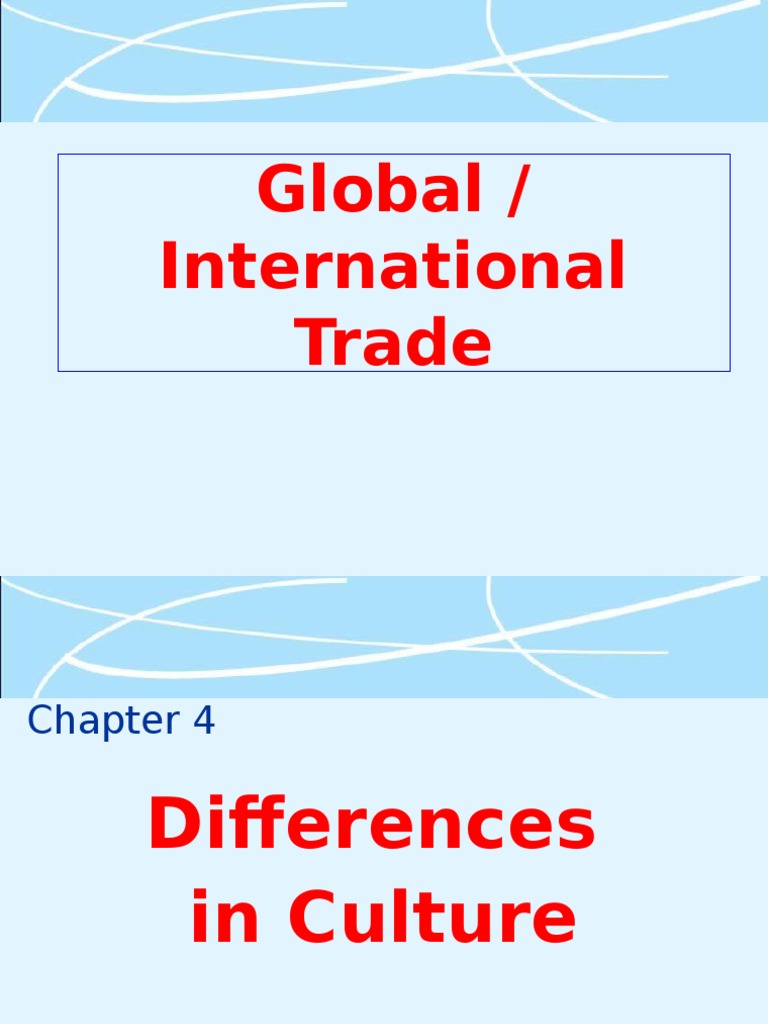 Cultural Differences | PDF | Social Stratification | Social Group