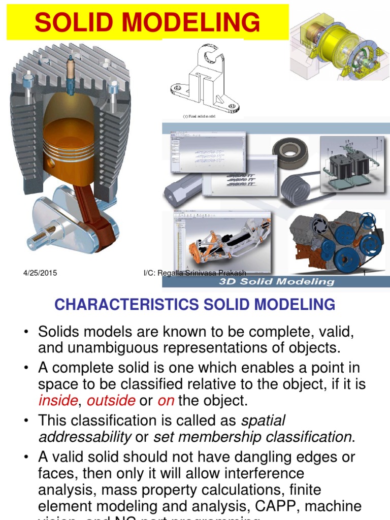 14 Solid Modeling Rev3 | PDF | Vertex (Geometry) | Topological Spaces