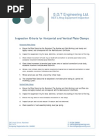 Chain Block Inspection Checklist Form | PDF
