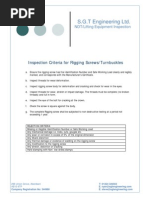 Shackles and Chain Sling Inspection Checklist | PDF