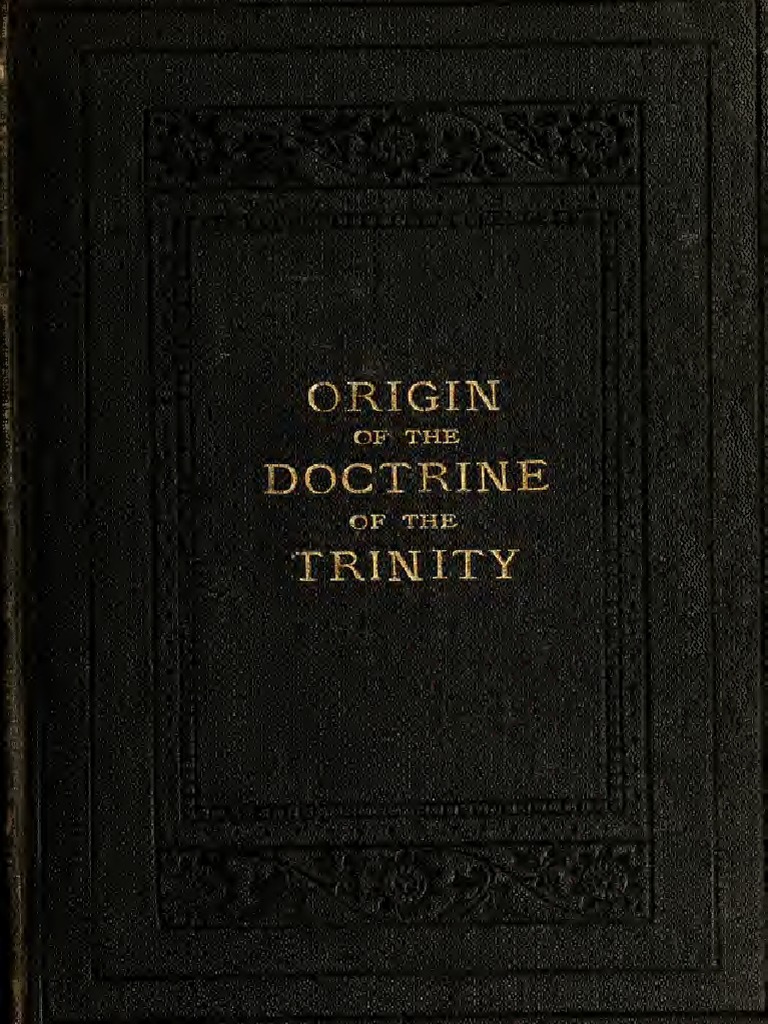 A History of The Doctrine of Trinity in Christian Church PDF | PDF ...