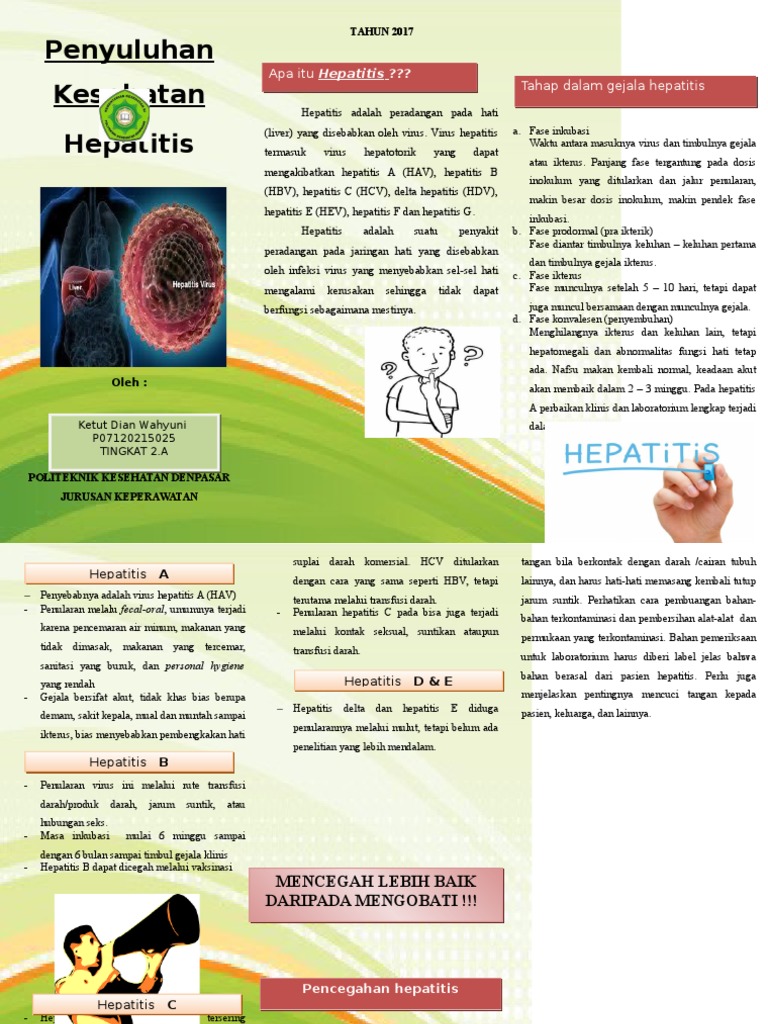 Leaflet Hepatitis Fix | PDF