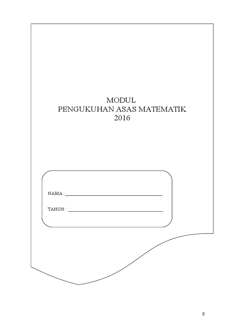 Modul Asas MT | PDF