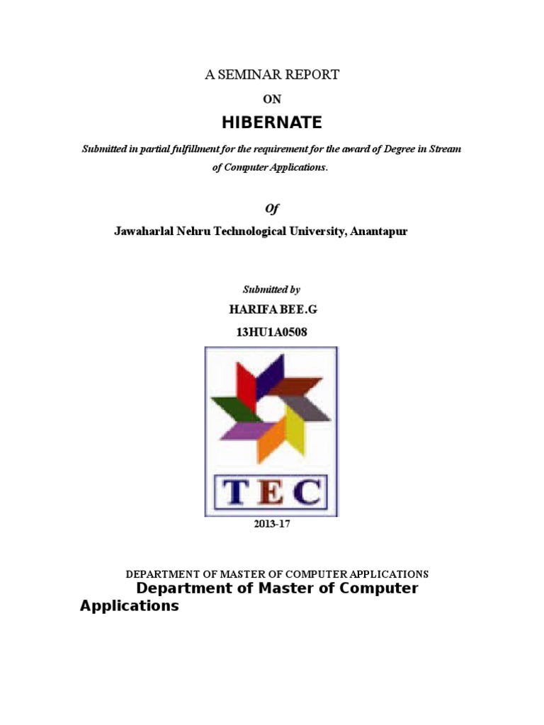 Hibernate: An Overview of ORM Framework | PDF | Databases | Computer Programming