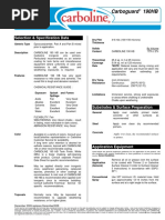 Carbothane 134 HG PDS | PDF | Paint | Chemistry