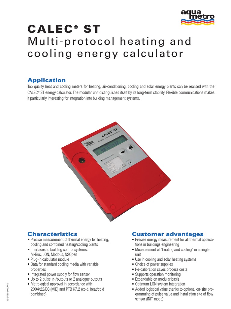 Calec-St Brochure Amended PDF | PDF | Relay | Heat