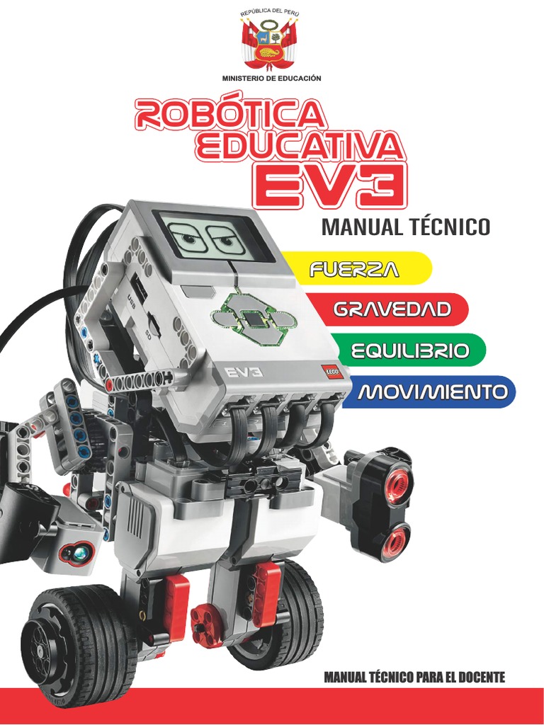 Manual Técnico - Mindstorms EV3 PDF | Decibel | Engranaje