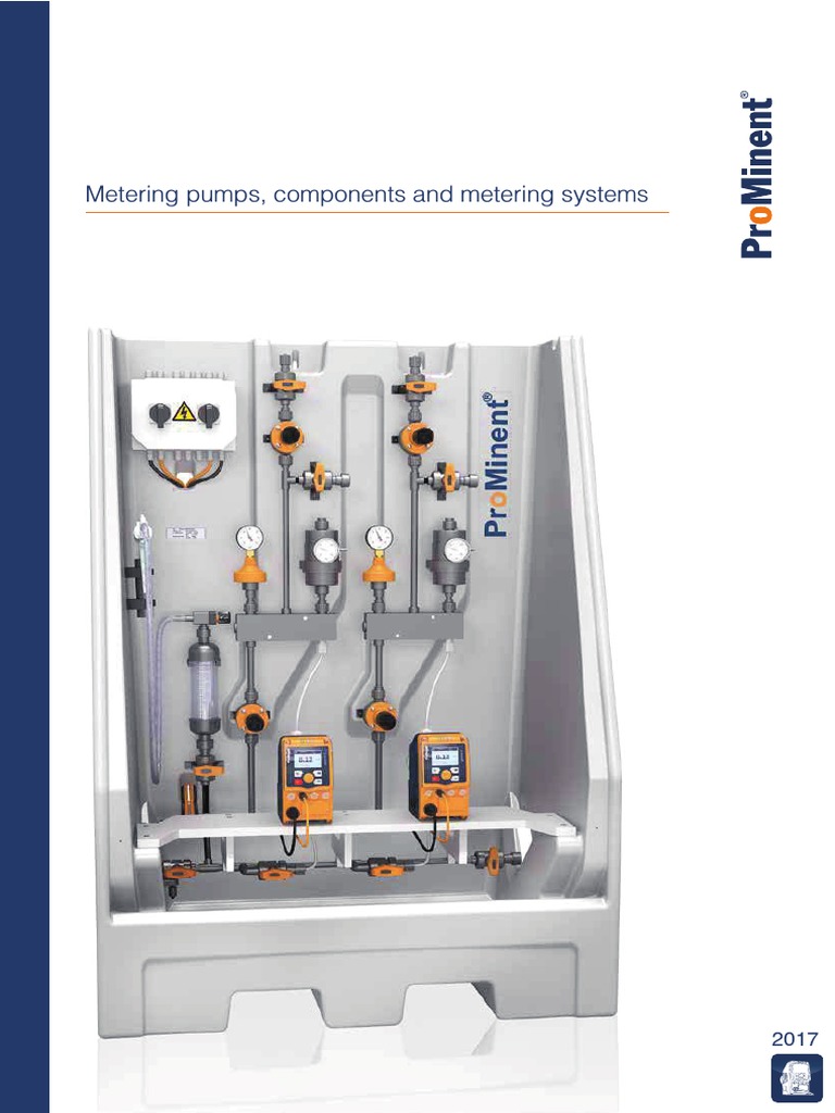 Metering Pumps Components Metering Systems ProMinent Product Catalogue ...