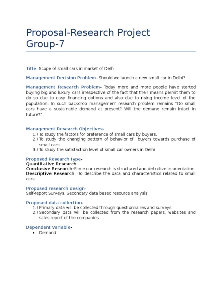 Proposal-Research Project Group-7: Title Management Decision Problem ...