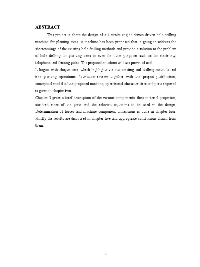 Hole Digger | PDF | Gear | Machines