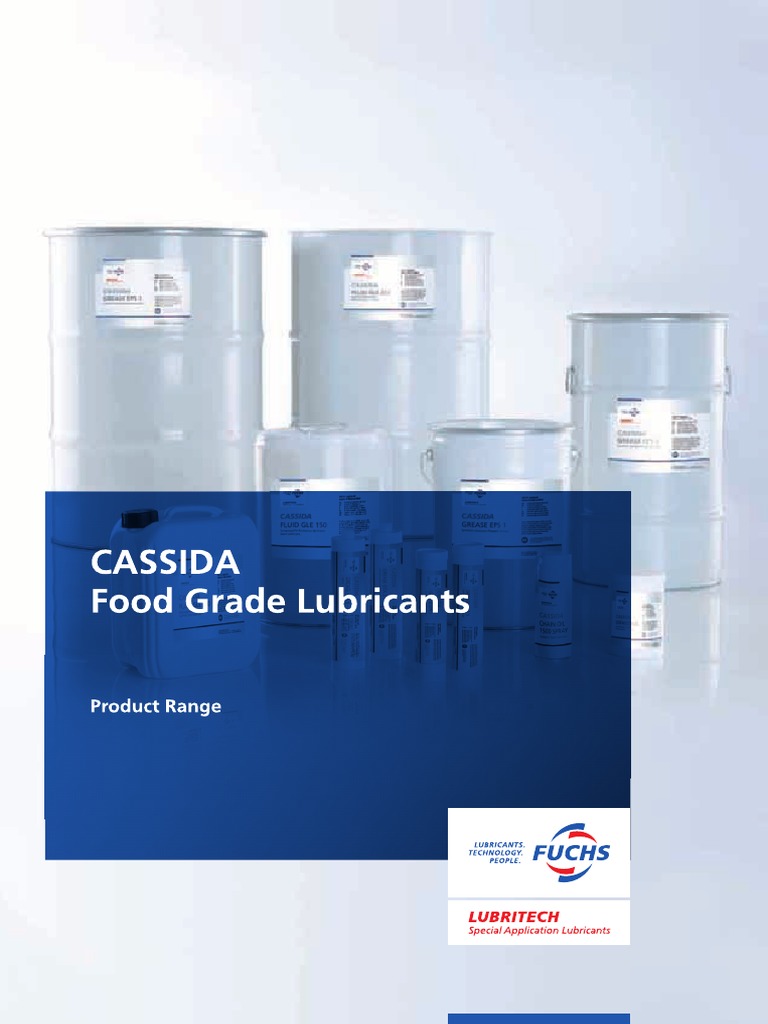 FLT Cassida Product-Range | PDF | Motor Oil | Lubricant