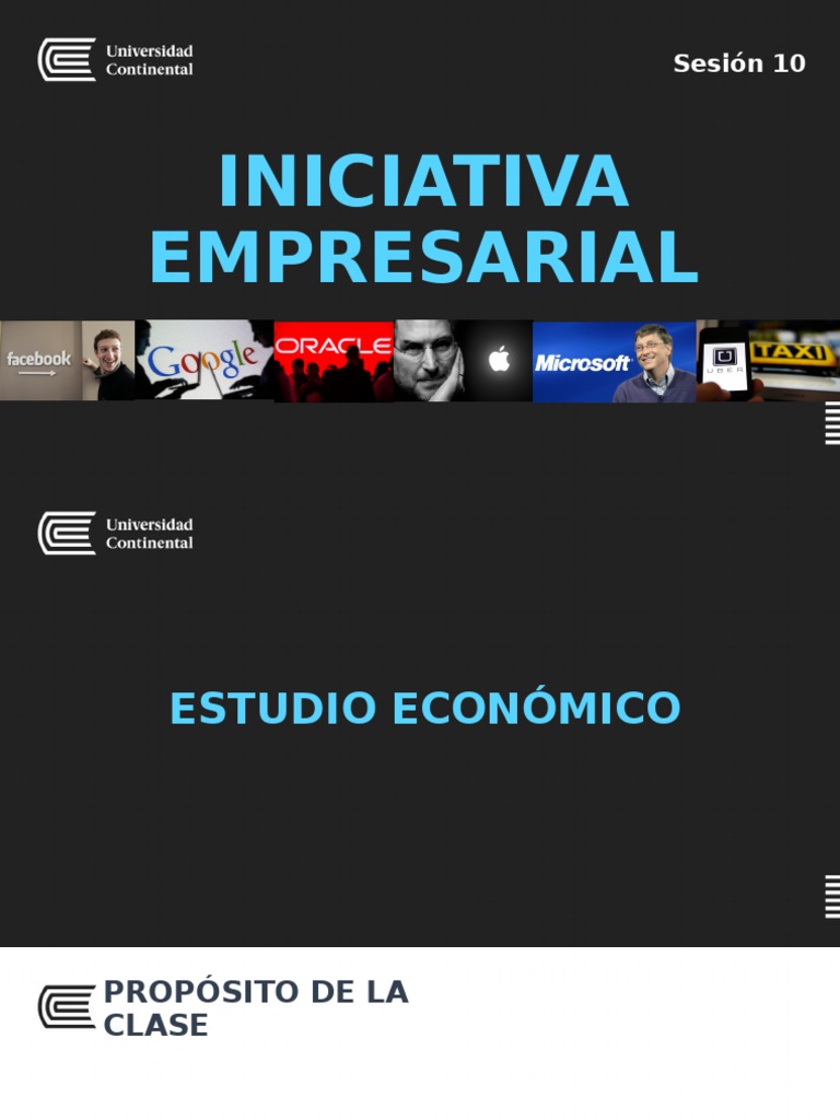 Sesión 10 - Estudio Economico Cuadro de Inversiones | PDF