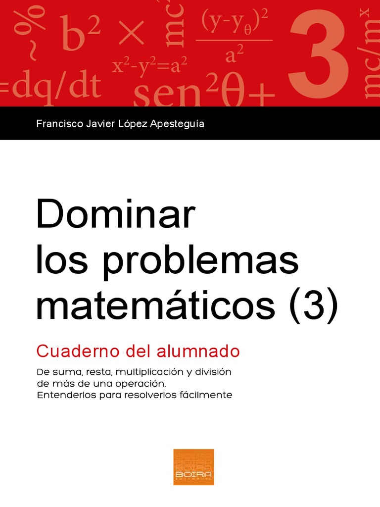 Dominar Los Problemas Matematicos 3 MUESTRA ESP | PDF | Sustracción ...