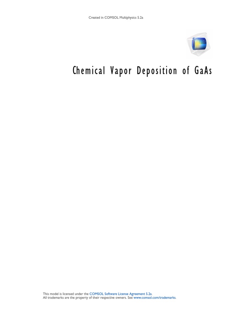 CVD Modeling of GaAs Growth | PDF | Chemical Vapor Deposition | Fluid ...