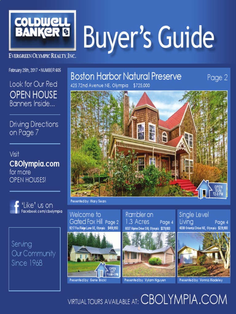 Coldwell Banker Olympia Real Estate Buyers Guide February 25th 2017 ...