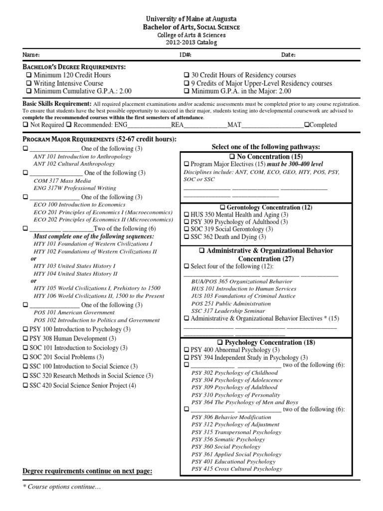 Bassc | PDF | Social Science | Course Credit