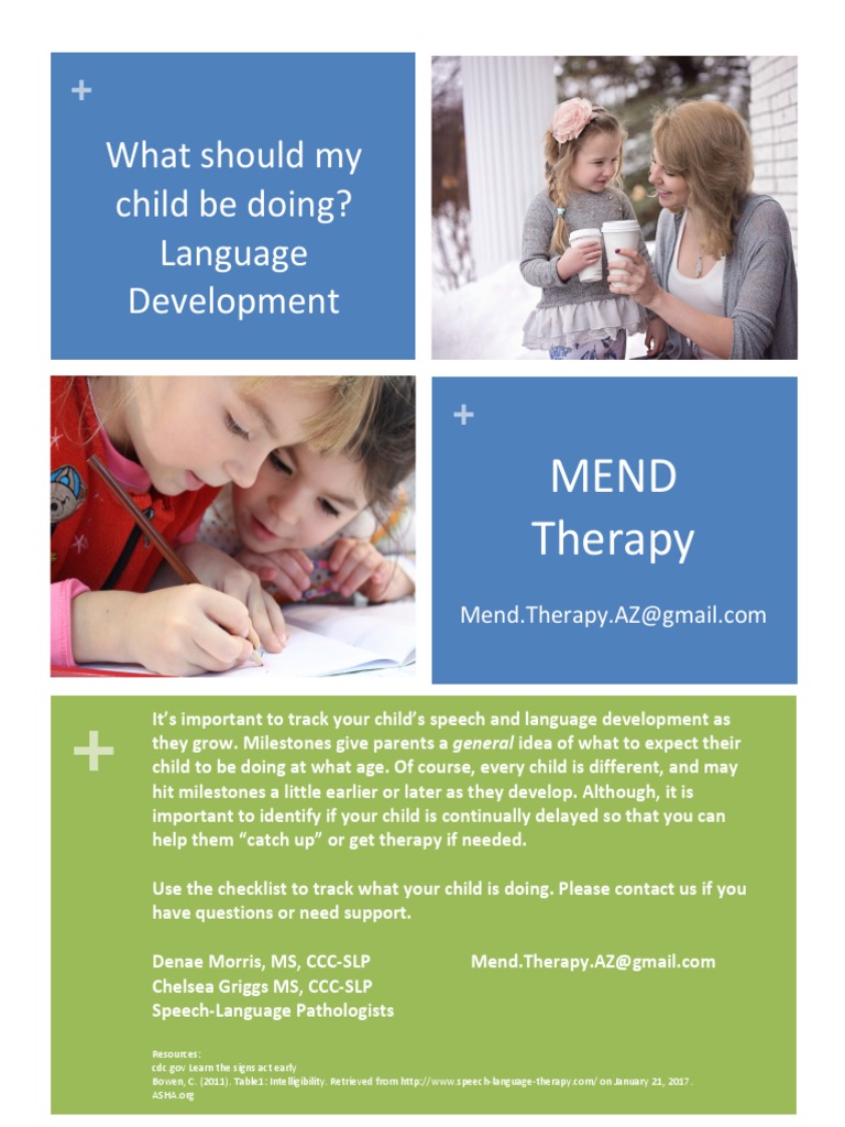 Language Development Flyer | PDF