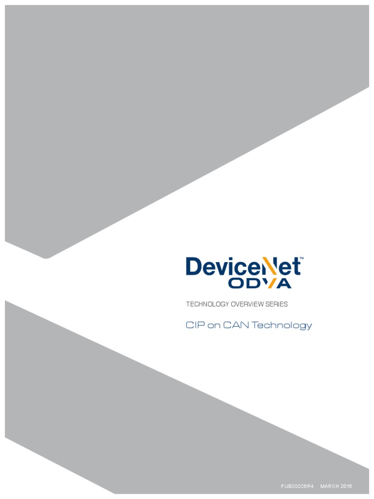 PUB00026R4 Tech Adv Series DeviceNet | PDF | Communications Protocols ...