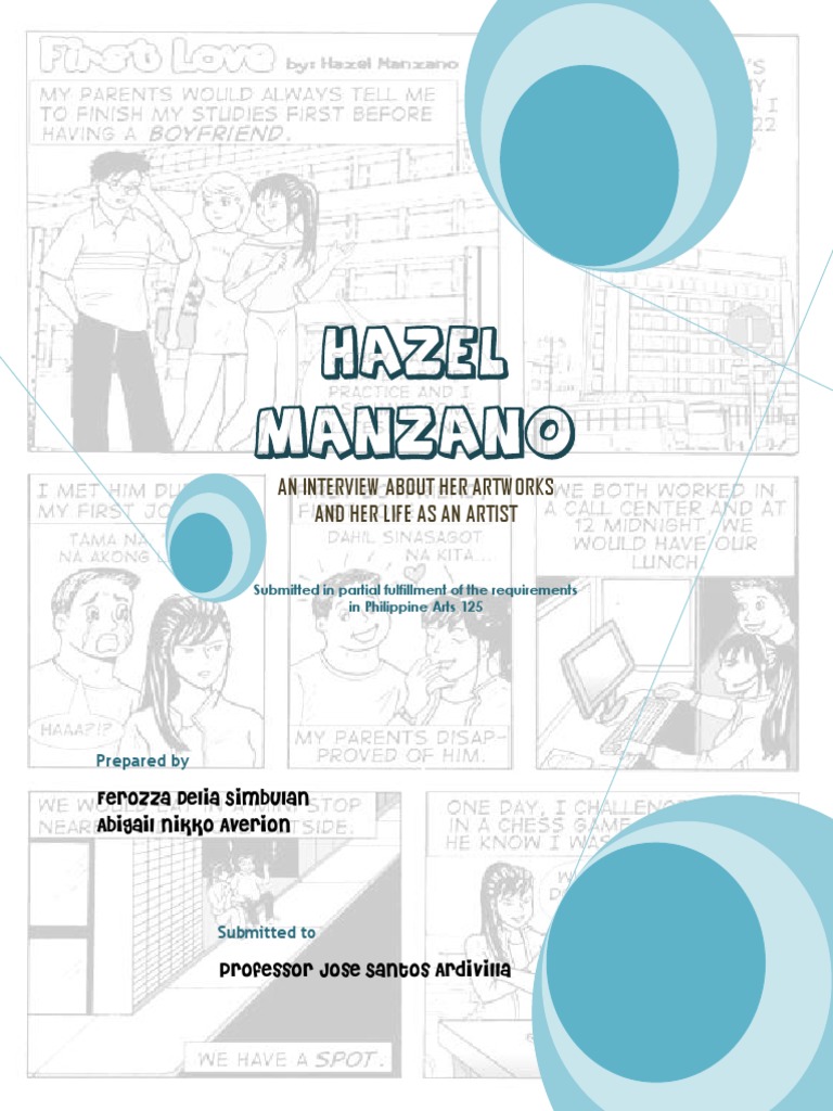 Hazel Manzano: An Interview About Her Artworks and Her Life As An ...