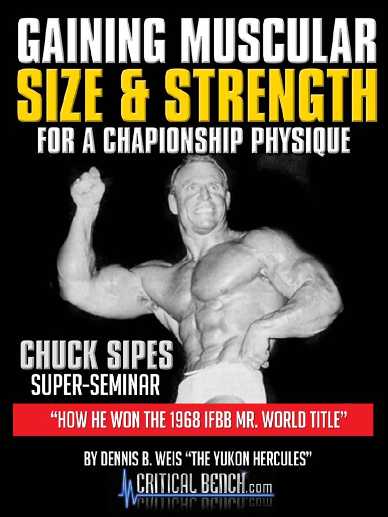CHUCK - SIPES SEMINARfinal PDF | PDF | Strength Training | Weight Training
