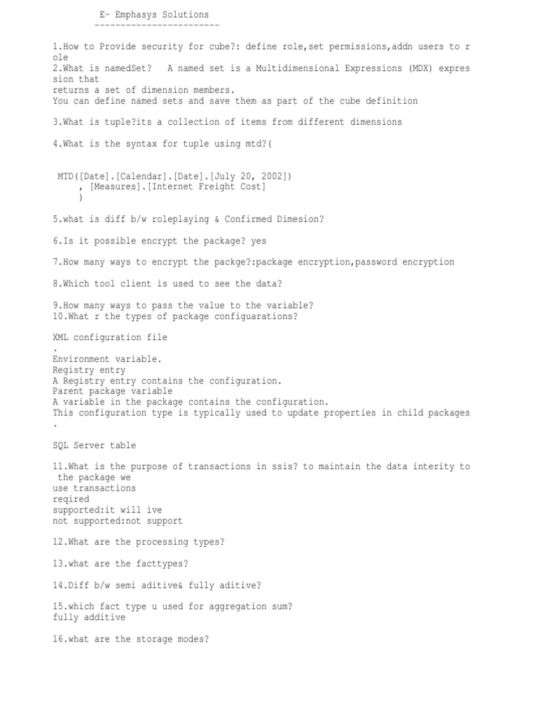 E - Emphasys Solutions | PDF