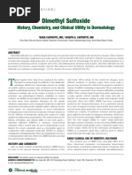 DMSO Health and Safety Information | PDF | Dimethyl Sulfoxide | Toxicity
