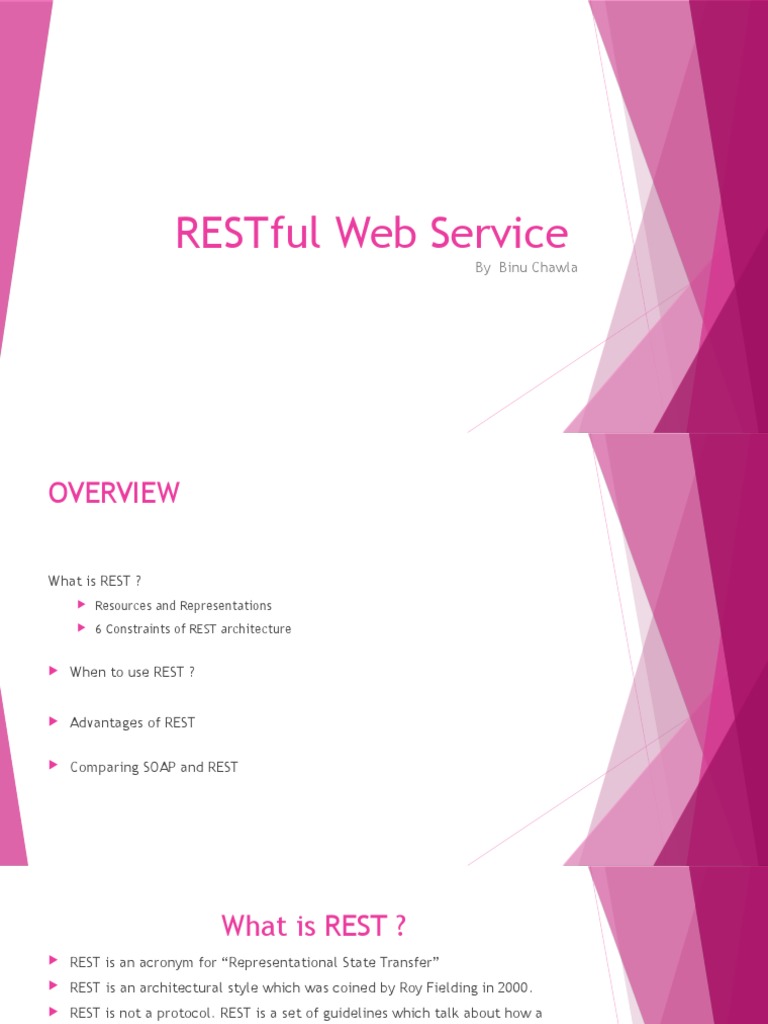 What Is REST | PDF | Representational State Transfer | Soap